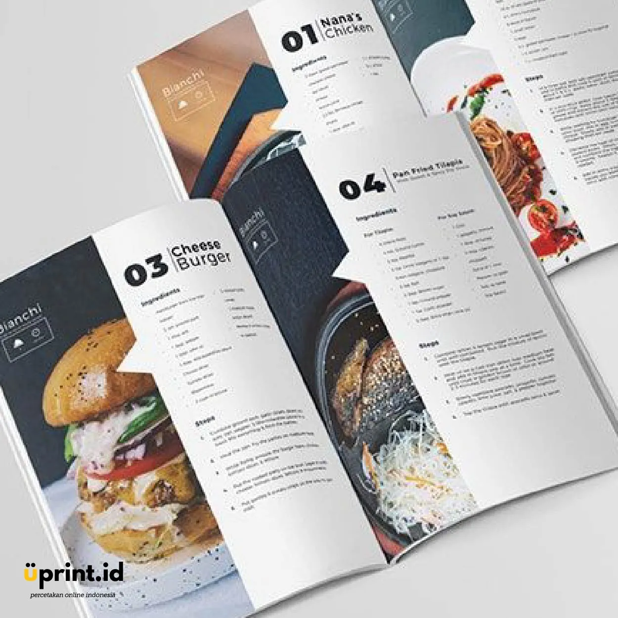 Cetak Buku Menu HARDCOVER, LEMBARAN, & CLIPBOARD MENU untuk Cafe/Resto ...