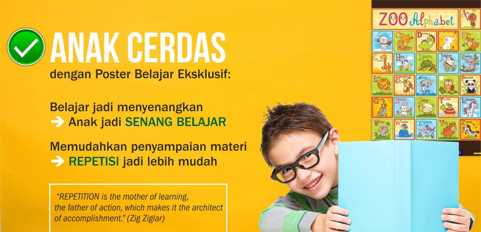 Poster Pendidikan Cara Mengedukasi Anak-anak - Uprint.id