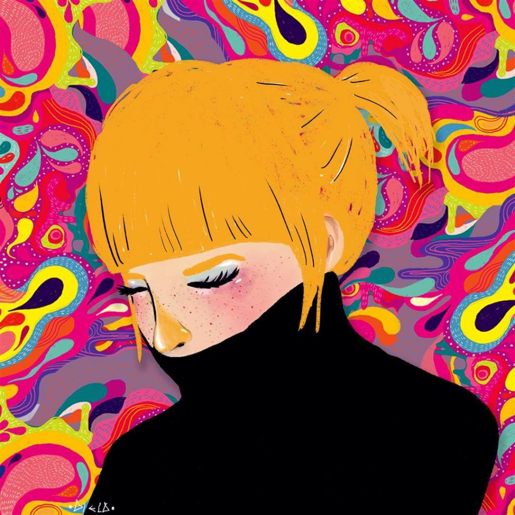 Diela Maharanie, Sosok Kreatif Dibalik Stiker Unik Instagram - Uprint.id