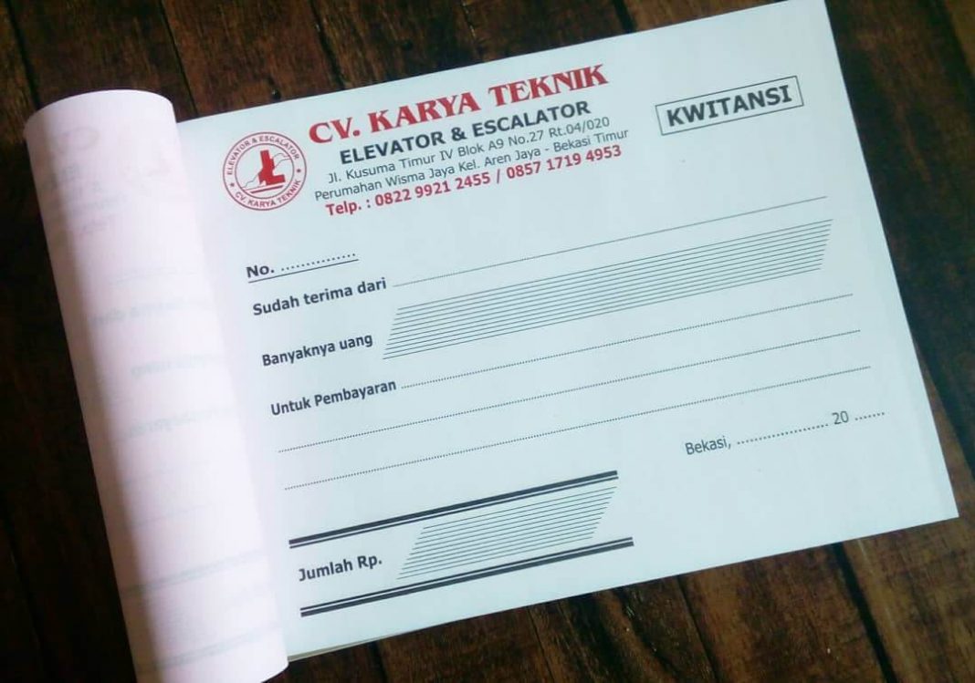 Pengertian Kwitansi yang Perlu Diketahui - Uprint.id