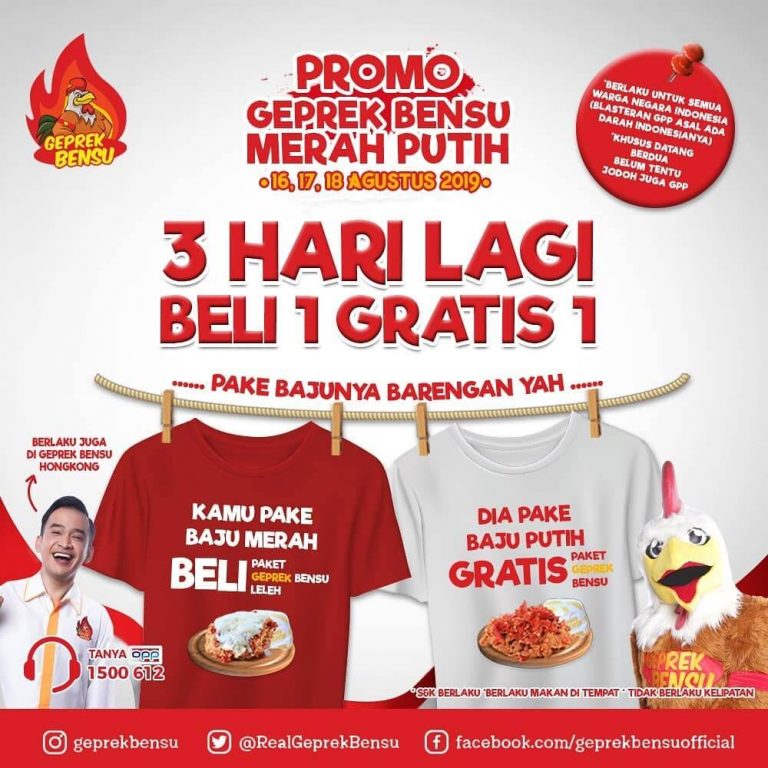 Promo 17 Agustus 2019 yang Siap Diburu Kalian - Uprint.id