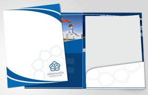 Desain Map Folder untuk Corporate - Uprint.id