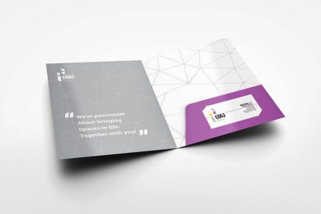 Desain Map Folder untuk Corporate - Uprint.id