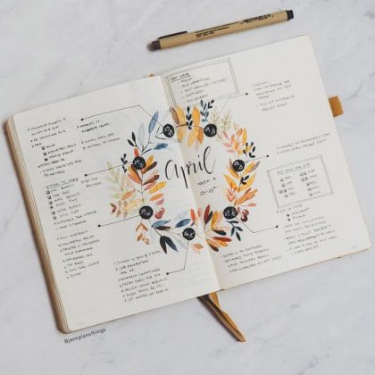 Inspirasi Desain Journal untuk Menambah Semangat - Uprint.id