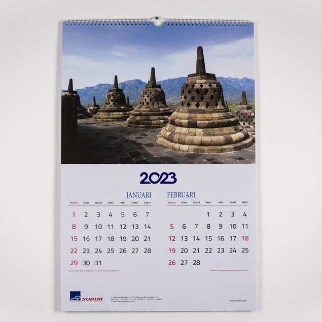Cetak Kalender 2022 Secara Online di Uprint.id - uprint.id