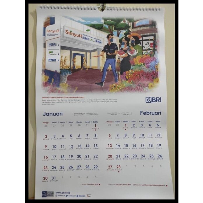 Terkuak Kenapa Kalender Bank Selalu Menggunakan Gambar Aktivitas ...