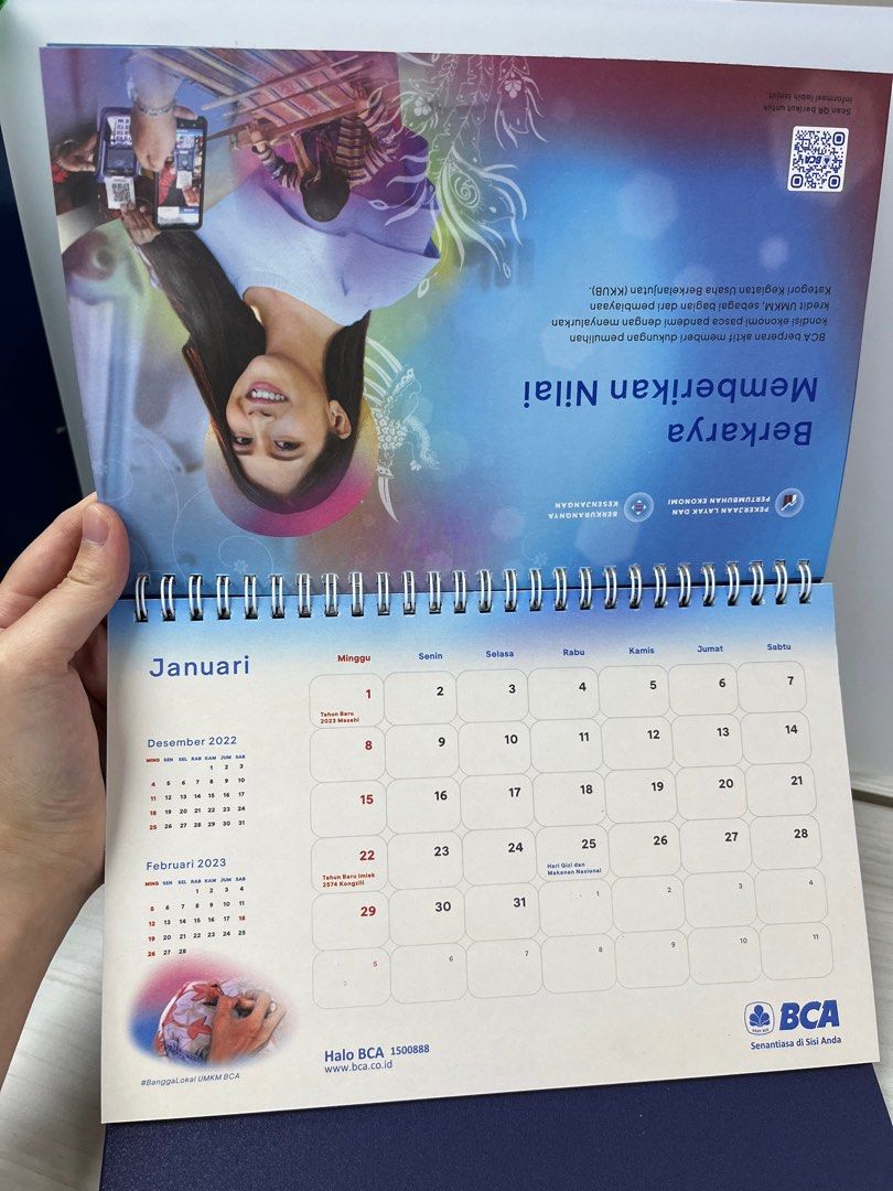 Terkuak Kenapa Kalender Bank Selalu Menggunakan Gambar Aktivitas ...