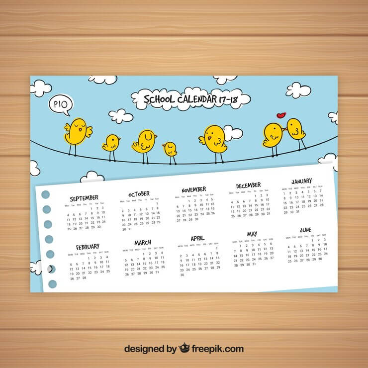 Desain kalender Unik dan Menarik,Kreativitas Dalam kalender anda.