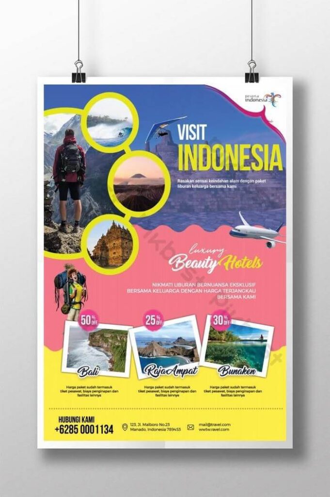 Poster Niaga Berkualitas Membangun Identitas Bisnis Anda di Uprint.id